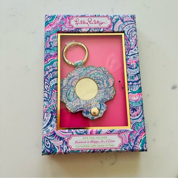 Lilly Pulitzer | Accessories | Lilly Pulitzer Gps Tag Apple Airtag ...